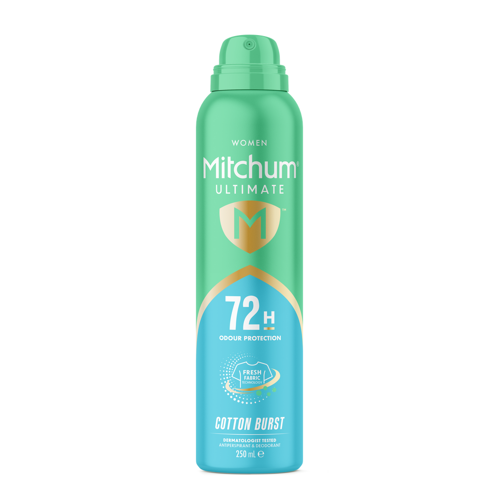 MITCHUM Women Ultimate 72H Aerosol Cotton Burst 250ml – Mitchum